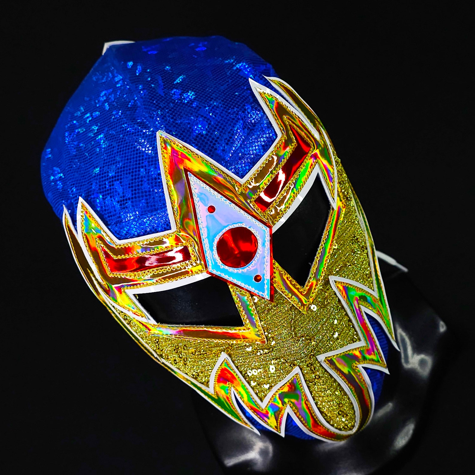 NINJA MASK Wrestling Mask Luchador Costume Wrestler Lucha Libre Mexican ...