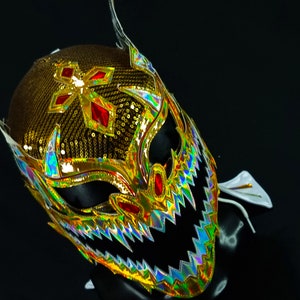 DRAGON MASK Wrestling Mask Luchador Costume Wrestler Lucha - Etsy