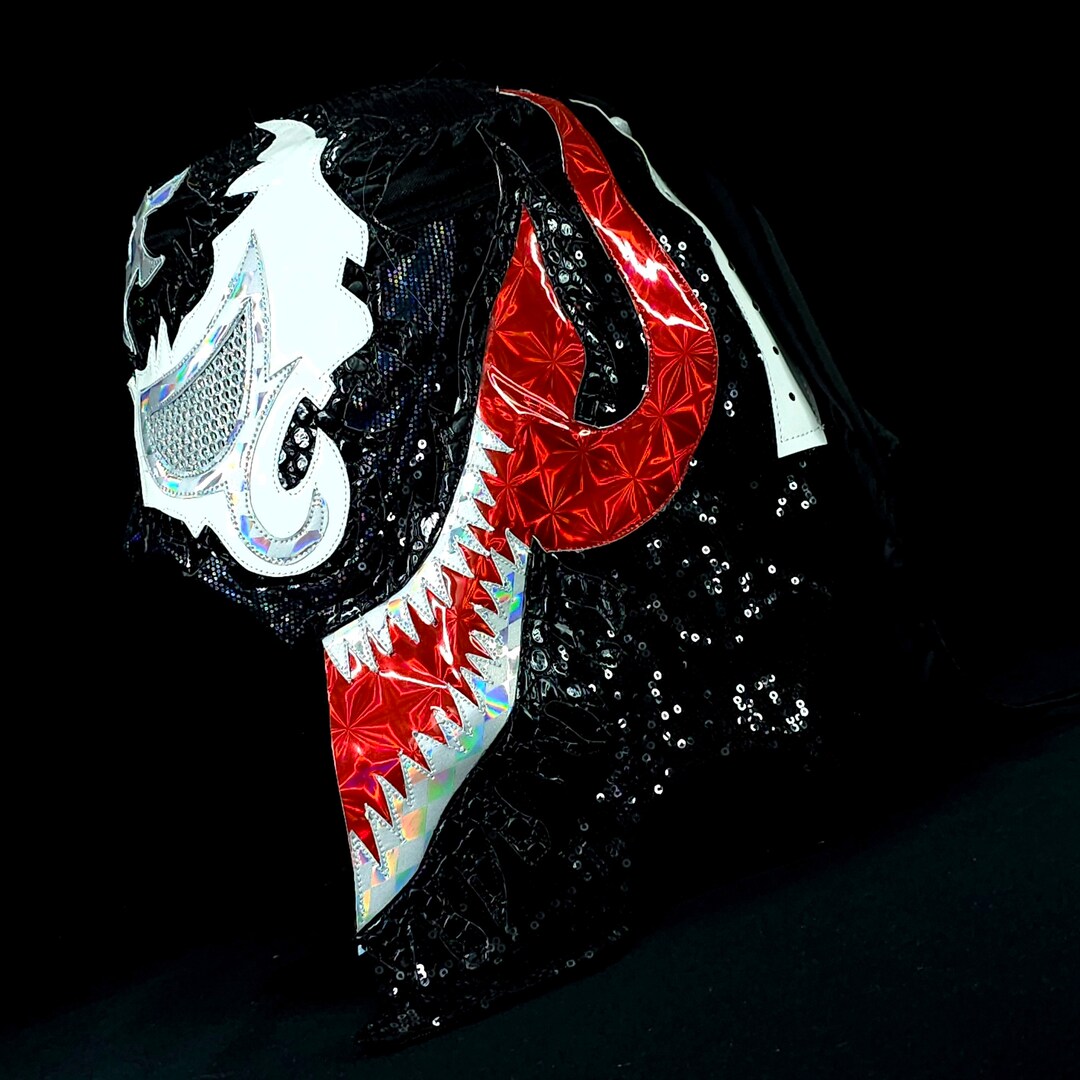 VENOM MASK Wrestling Mask Luchador Costume Wrestler Lucha Libre Mexican ...