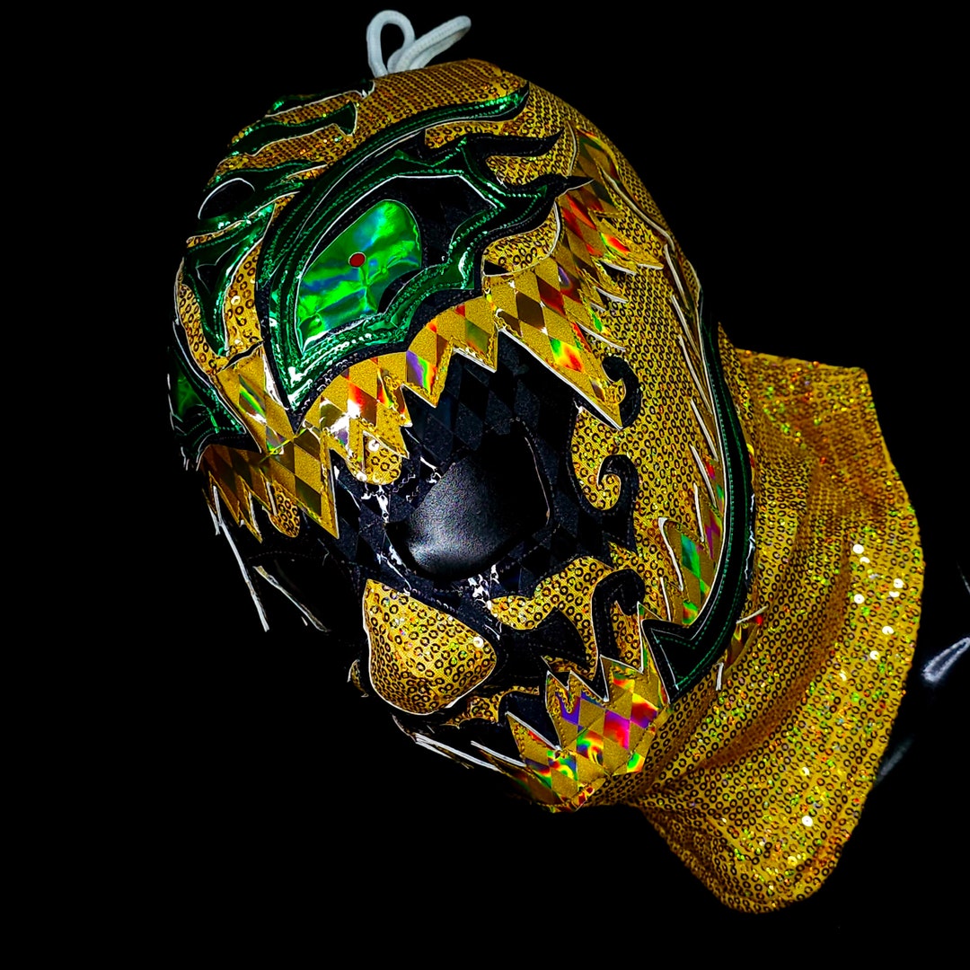 SKULL Mask Wrestling Mask Luchador Costume Wrestler Lucha Libre Mexican ...