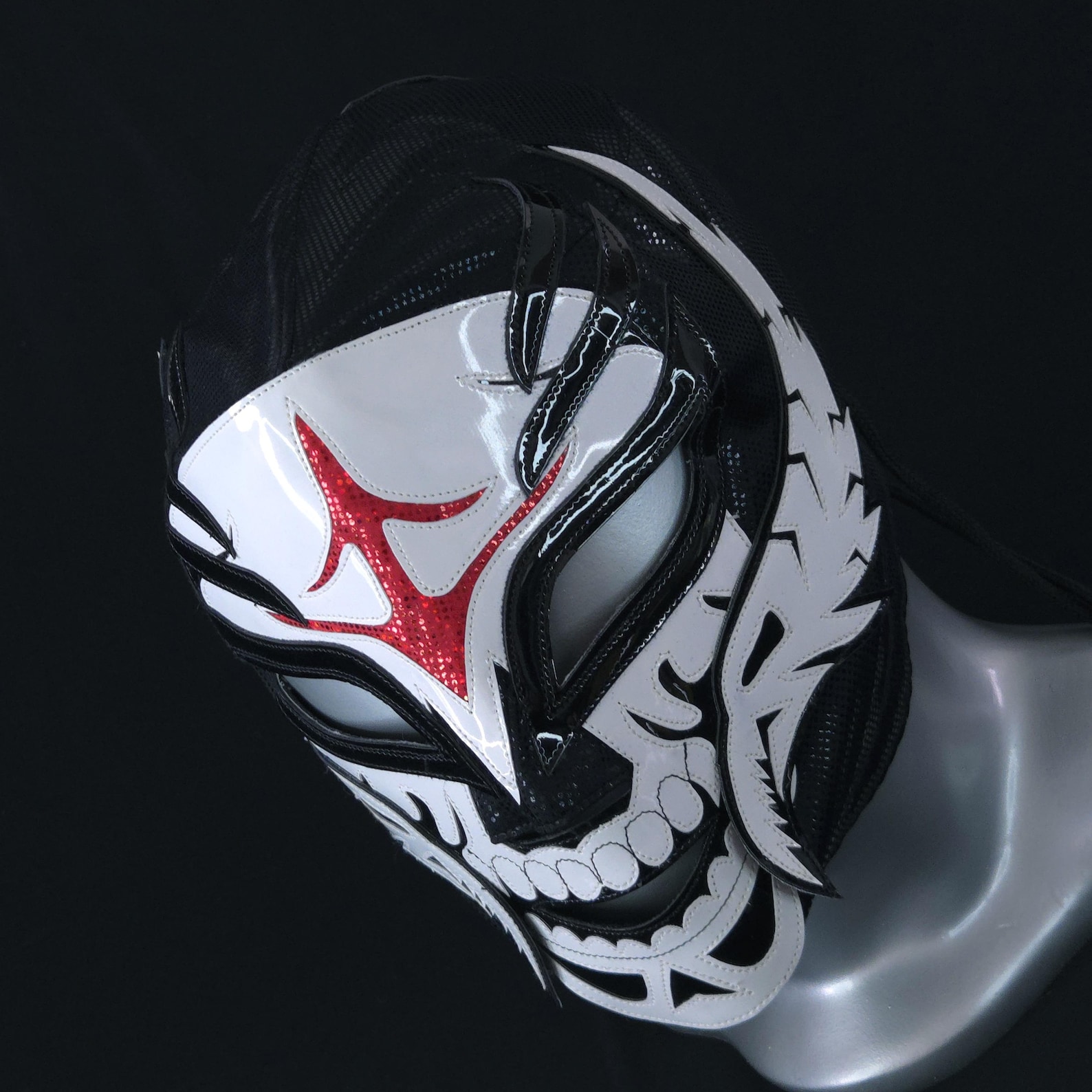 Hand Made Skull Wrestling Mask Luchador Costume Wrestler Lucha Libre ...