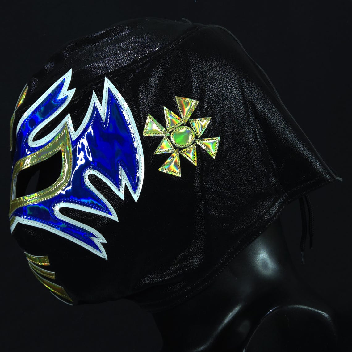 Hand Made ATLANTIS MASK Wrestling Mask Luchador Costume Wrestler Lucha ...