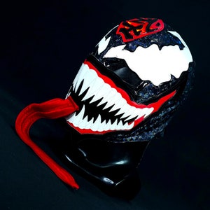 BUSHI VENOM Wrestling Mask Luchador Costume Wrestler Lucha Libre ...