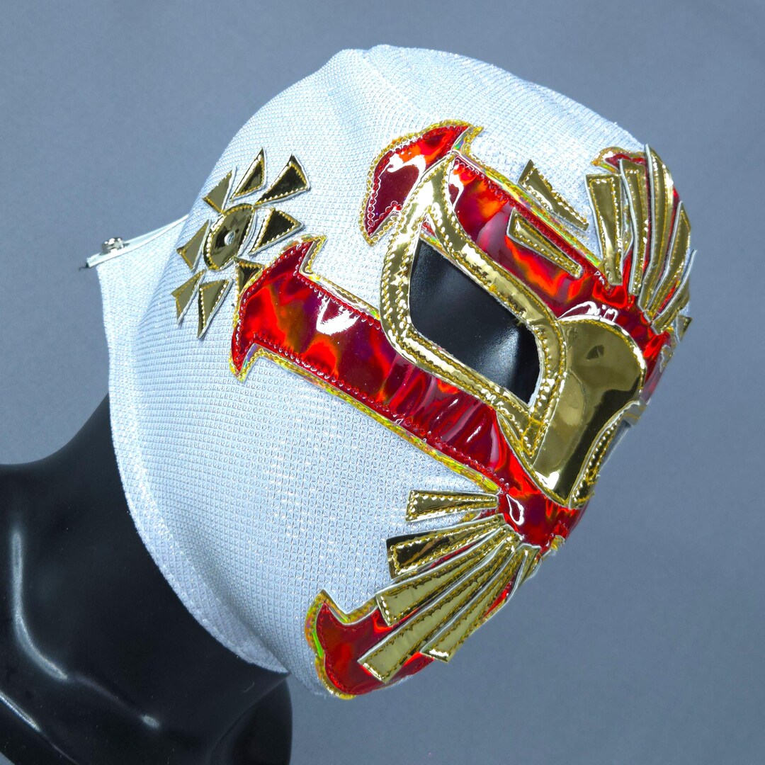 Hand Made TEMPLAR MASK Wrestling Mask Luchador Costume Wrestler Lucha ...