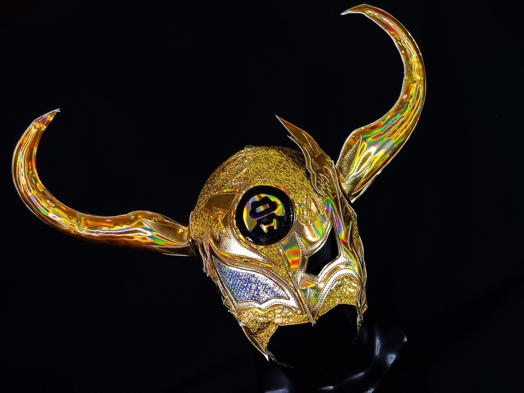 RUSH Wrestling Mask Luchador Costume Wrestler Lucha Libre Mexican Mask ...