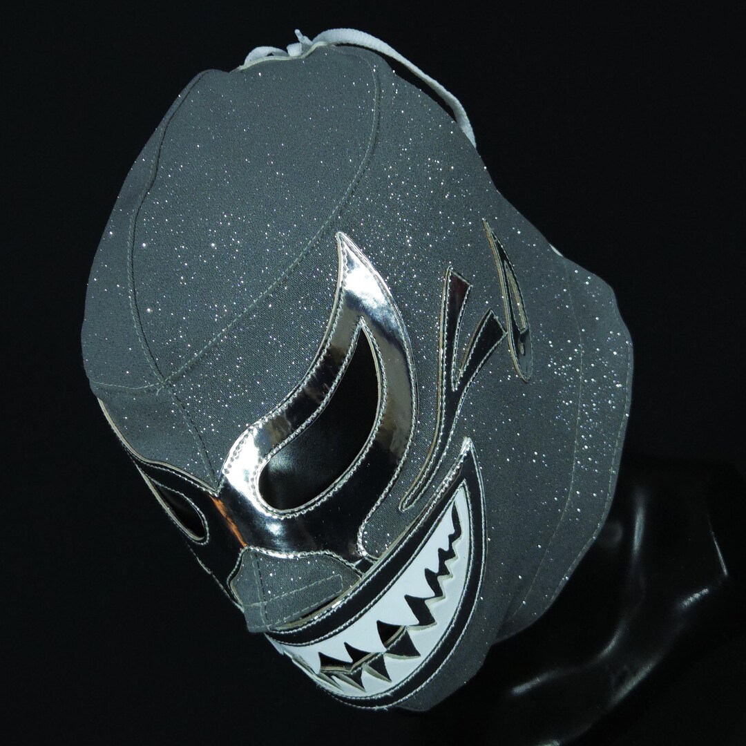 SHARK MASK Wrestling Mask Luchador Costume Wrestler Lucha Libre Mexican ...