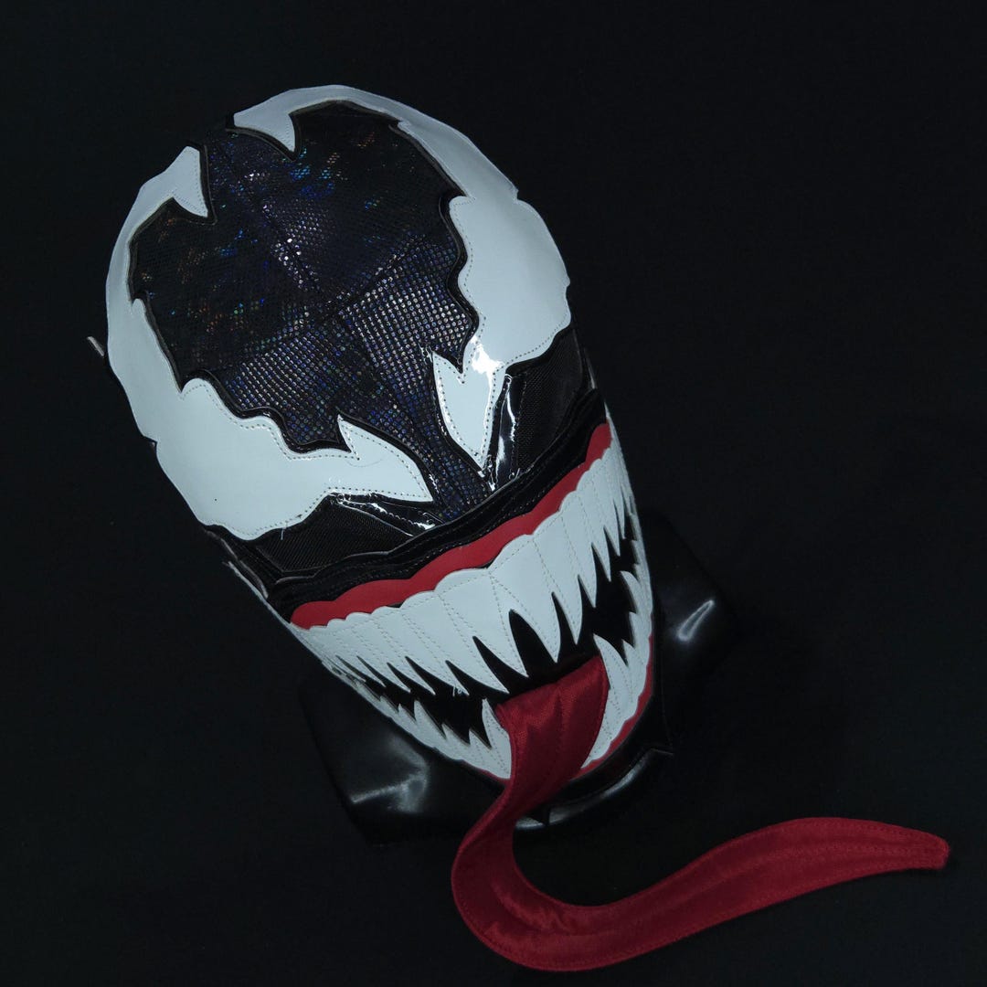 VENOM MASK Wrestling Mask Luchador Costume Wrestler Lucha Libre Mexican ...