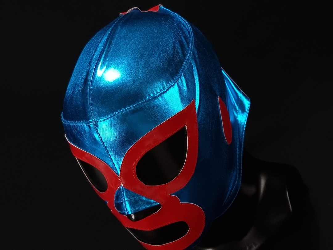 NACHO MASK Wrestling Mask Luchador Costume Wrestler Lucha Libre Mexican ...