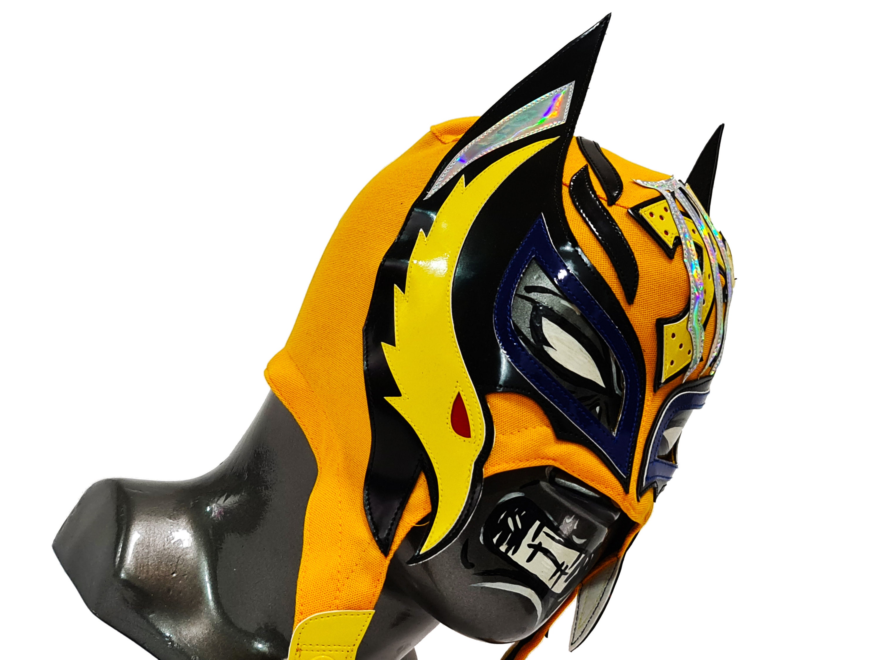 WOLVE Wrestling Mask Luchador Costume Wrestler Lucha Libre | Etsy