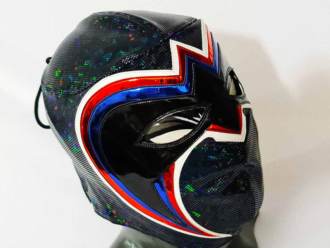 WARRIOR MASK Wrestling Mask Luchador Costume Wrestler Lucha - Etsy