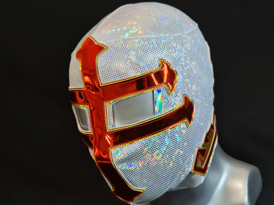 Templar Mask Wrestling Mask Luchador Costume Wrestler Lucha - Etsy