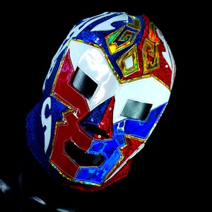 Hand Made AZTEK MASK Wrestling Mask Luchador Costume Wrestler Lucha ...