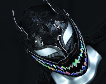 Hand Made DRAGON MASK Wrestling Mask Luchador Costume Wrestler Lucha ...