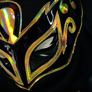 Hand Made BANDIT Wrestling Mask Luchador Costume Wrestler Lucha Libre ...