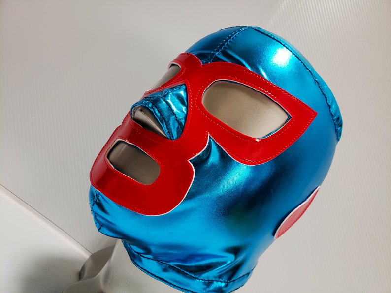 NACHO Wrestling Mask Luchador Costume Wrestler Lucha Libre | Etsy