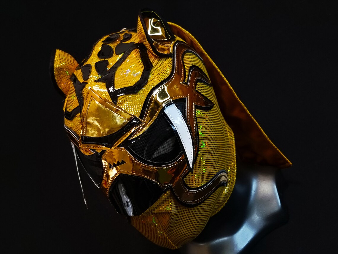 KING Tiger Mask Wrestling Mask Luchador Costume Wrestler Lucha - Etsy