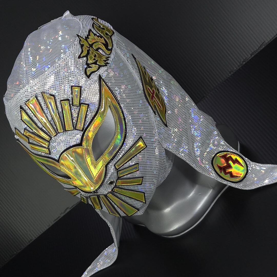 Hand Made NINJA Mask Wrestling Mask Luchador Costume Wrestler Lucha ...