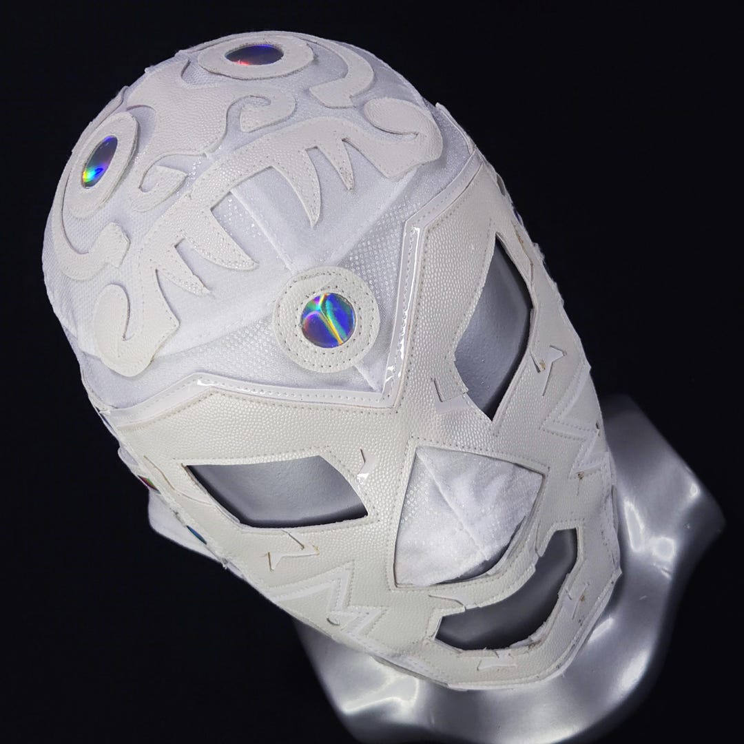 Hand Made AZTEK Wrestling Mask Luchador Costume Wrestler Lucha Libre ...
