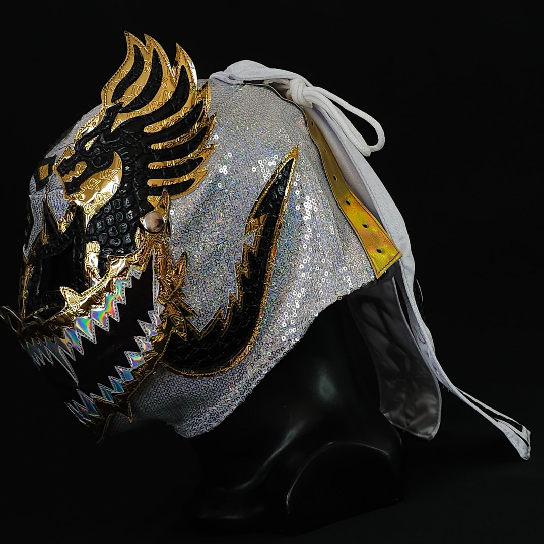 DRAGON Mask Wrestling Mask Luchador Costume Wrestler Lucha Libre ...