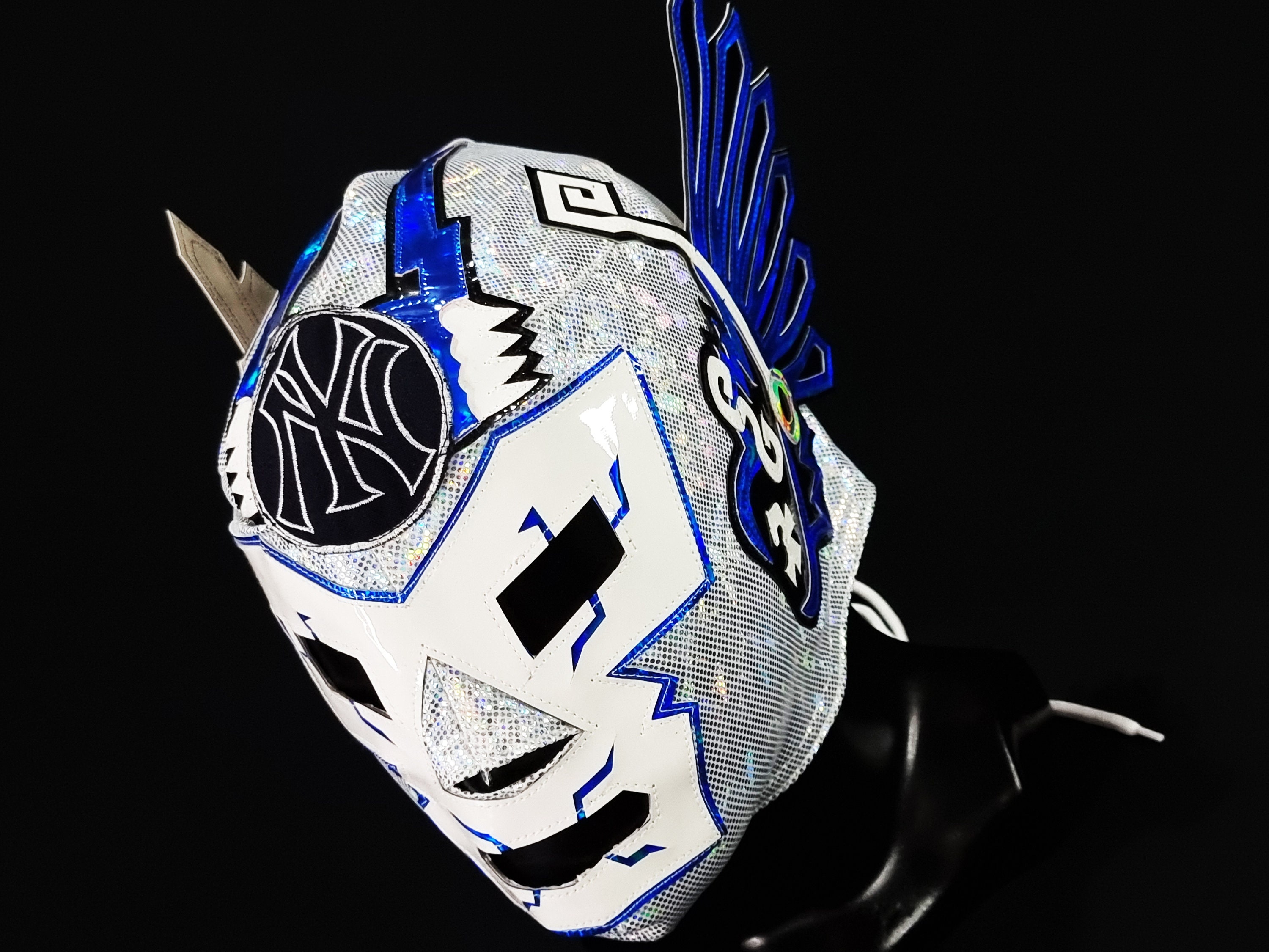 Hand Made AZTEK Mask Wrestling Mask Luchador Costume Wrestler Lucha ...