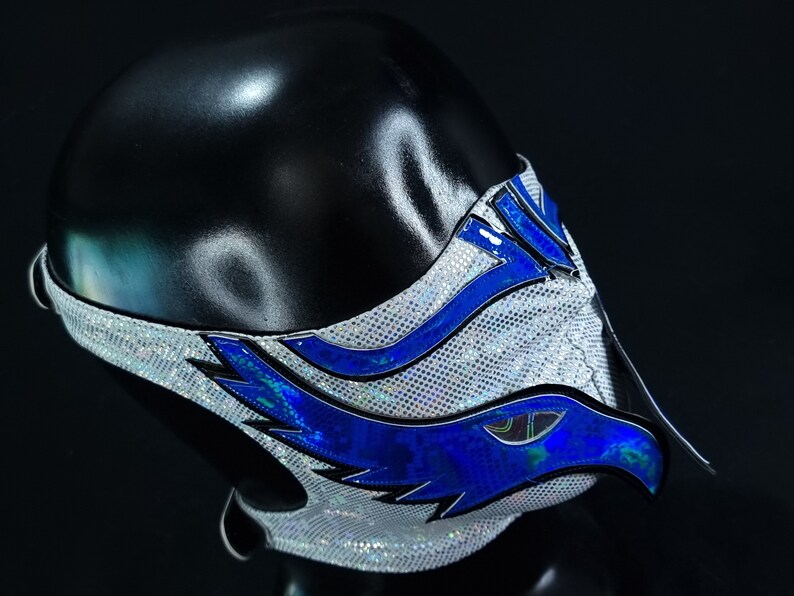HALF WRESTLING MASK Wrestling Mask Luchador Costume Wrestler - Etsy