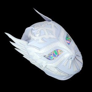Hand Made ANGEL MASK Wrestling Mask Luchador Costume Wrestler Lucha ...