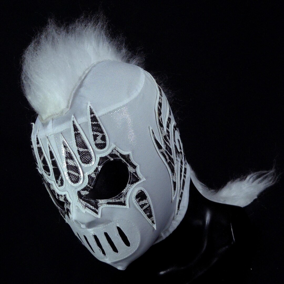 DEMON PUNK MASK Wrestling Mask Luchador Costume Wrestler Lucha Libre ...