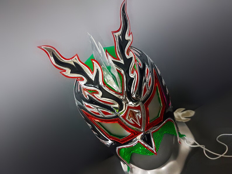 Ultimo Dragon Wrestling Mask Luchador Costume Wrestler Lucha - Etsy