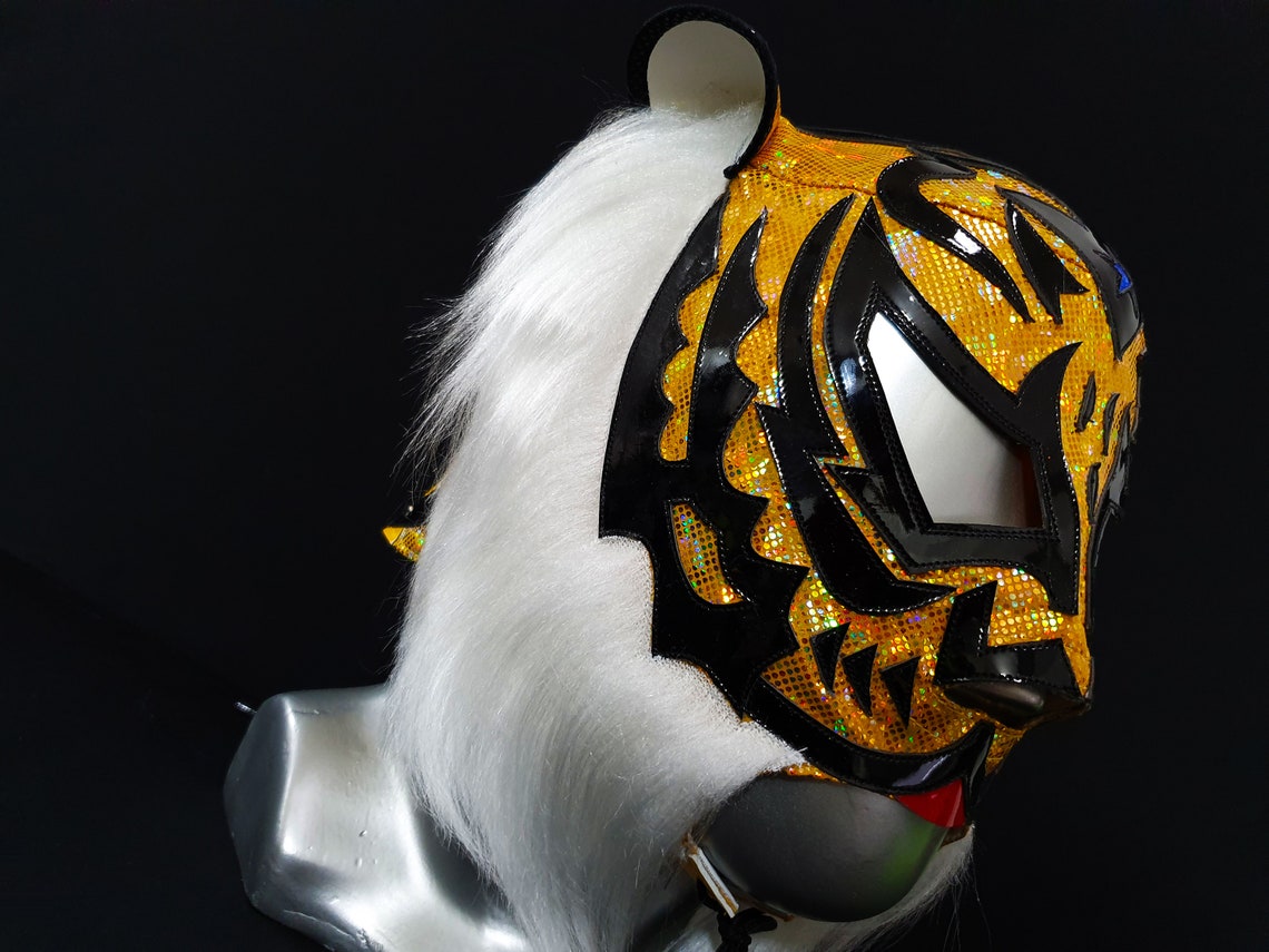 Tiger Mask Wrestling Mask Luchador Costume Wrestler Lucha - Etsy