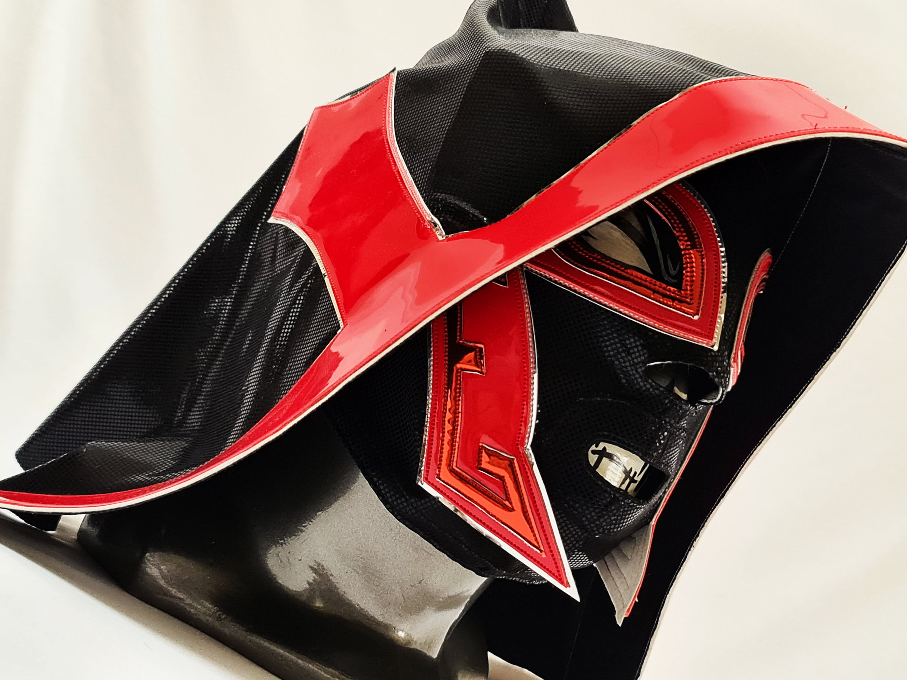 RED HOOD mask wrestling mask luchador costume wrestler lucha | Etsy