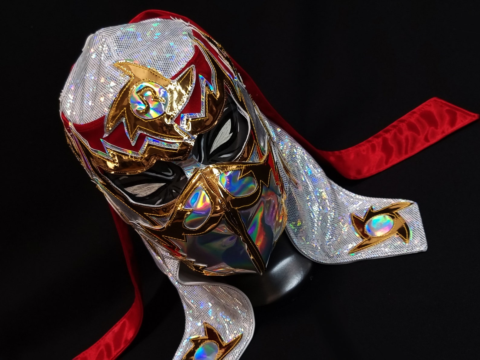 SAMURAI SHINOBI MASK Wrestling Mask Luchador Costume Wrestler - Etsy