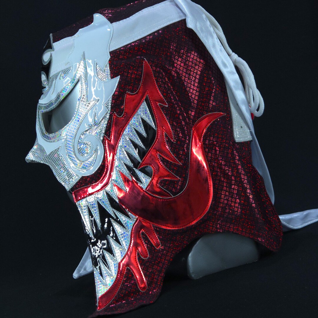 Hand Made VENOM MASK Wrestling Mask Luchador Costume Wrestler Lucha ...
