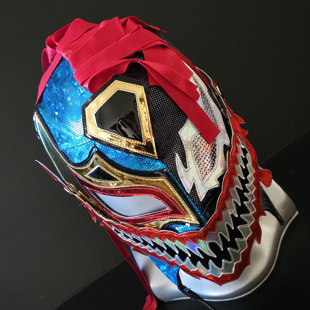 Hand Made Venom MASK Wrestling Mask Luchador Costume Wrestler Lucha ...
