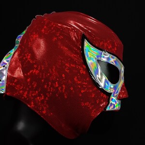 RED DEMON MASK Wrestling Mask Luchador Costume Wrestler Lucha Libre ...
