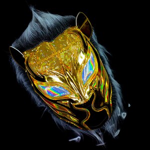Hand Made LION MASK Wrestling Mask Luchador Costume Wrestler Lucha ...