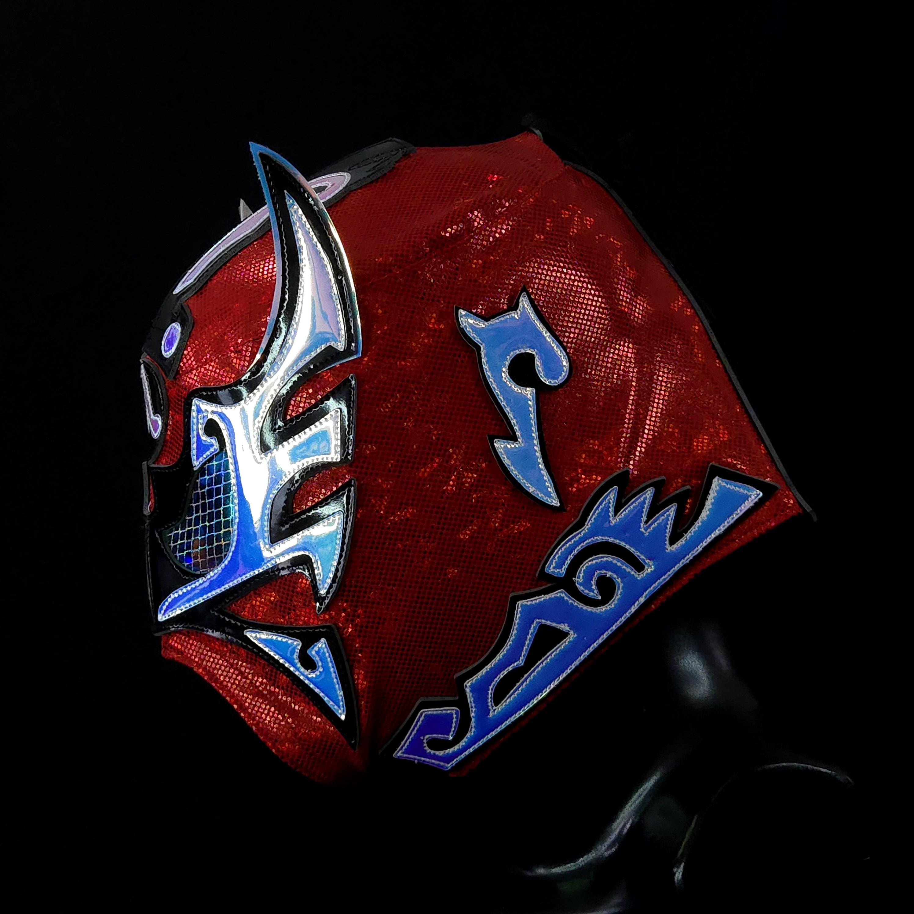 Hand Made WARRIOR Wrestling Mask Luchador Costume Wrestler Lucha Libre ...
