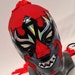 INFERNO Mask Wrestling Mask Luchador Costume Wrestler Lucha - Etsy