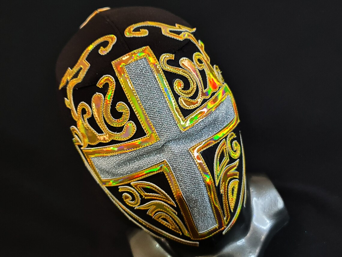 GLADIATOR RETRO Style Wrestling Mask Luchador Costume Wrestler Lucha ...