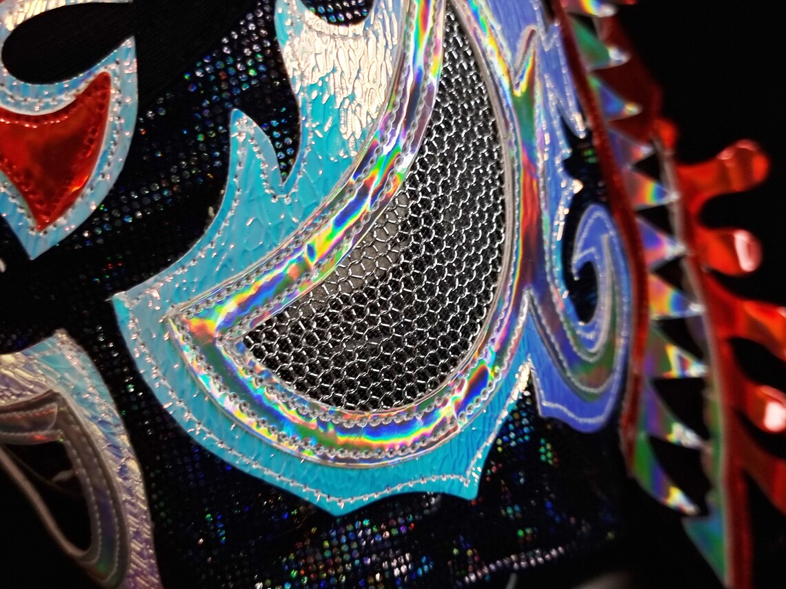 Pentagon Wrestling Mask Luchador Costume Wrestler Lucha Libre - Etsy