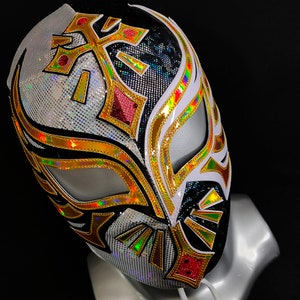 Caristico Wrestling Mask Luchador Costume Wrestler Lucha Libre Mexican ...