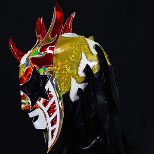 Hand Made HYSTERIA MASK Wrestling Mask Luchador Costume Wrestler Lucha ...