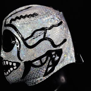 Skull Wrestling Mask Luchador Costume Wrestler Lucha Libre Mexican Mask ...