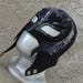 Hand Made BLACK Mask Wrestling Mask Luchador Costume Wrestler Lucha ...