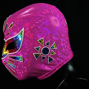 Mystical Mask Wrestling Mask Luchador Costume Wrestler Lucha Libre ...