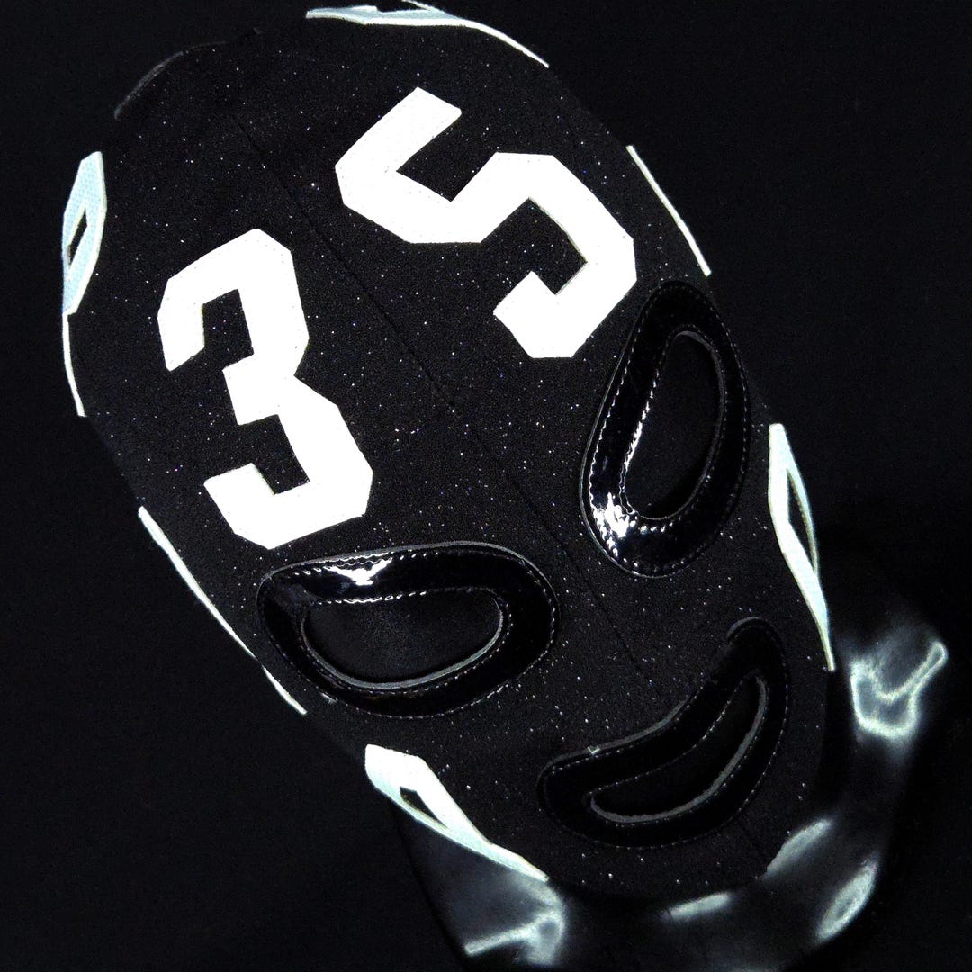 MATEMATICO MASK Wrestling Mask Luchador Costume Wrestler Lucha Libre ...
