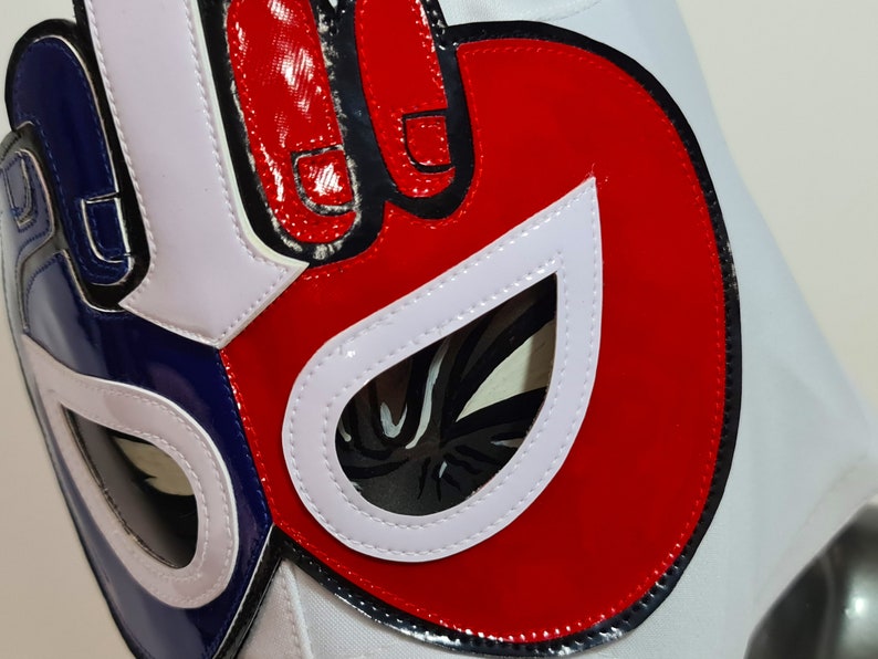 Usa MIDDLE FINGER Wrestling the Bird Mask Luchador Costume - Etsy