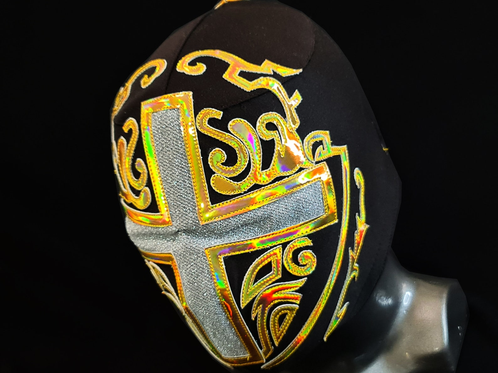 GLADIATOR RETRO Style Wrestling Mask Luchador Costume Wrestler Lucha ...