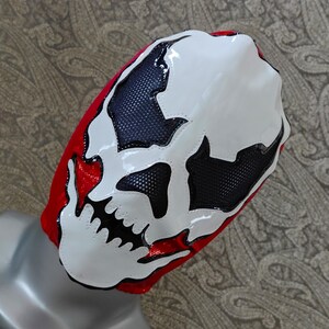 Hand Made SKULL Wrestling Mask Luchador Costume Wrestler Lucha Libre ...