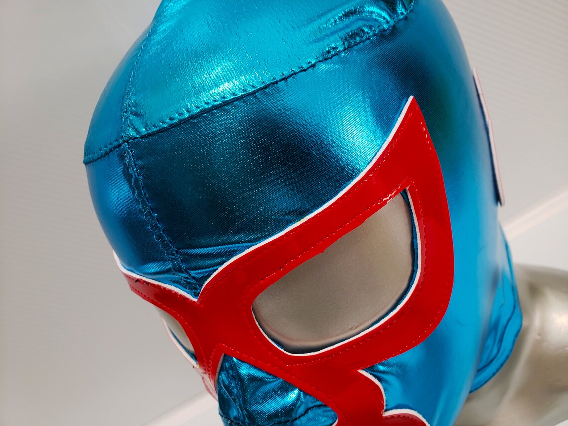 NACHO Wrestling Mask Luchador Costume Wrestler Lucha Libre | Etsy