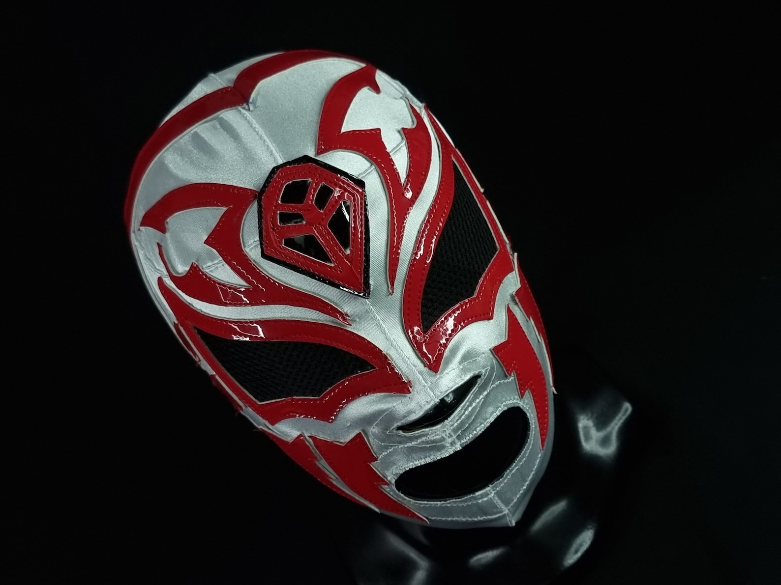 Hand Made SHADOW MASK Wrestling Mask Luchador Costume Wrestler Lucha ...